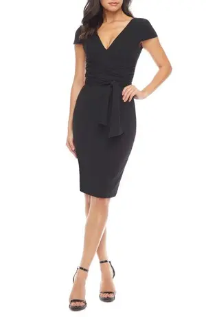 Dress The Population Wrap Cocktail Dresses