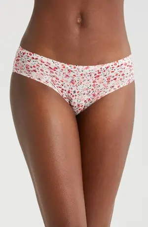 Chantelle Chantelle Lingerie Soft Stretch Bikini Bottom Ivory/floral Print