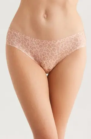 Chantelle Chantelle Lingerie Soft Stretch Bikini Bottom Leopard Print