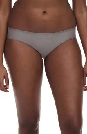 Chantelle Chantelle Lingerie Soft Stretch Bikini Bottom Purple Grey