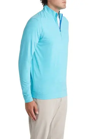 Johnnie-o Vaughn Classic Fit Quarter Zip Performance Pullover