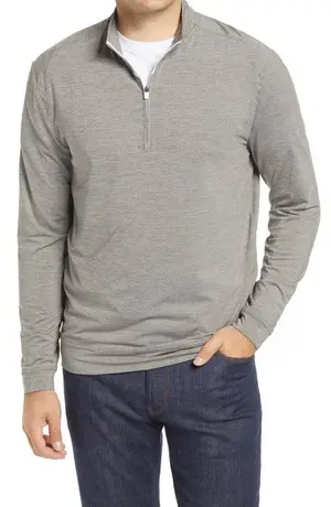 Johnnie-o Johnnie-O Vaughn Classic Fit Quarter Zip Performance Pullover Meteor