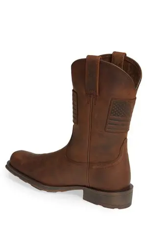 Ariat Rambler Patriot Cowboy Boot - Brown