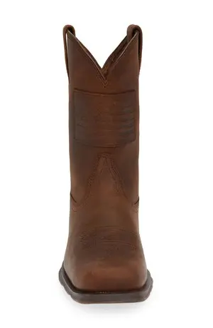 Ariat Rambler Patriot Cowboy Boot - Brown