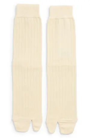 MAISON MARGIELA Tabi Socks Off White