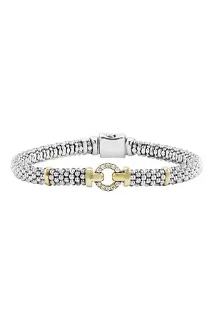 Lagos Enso Diamond Bracelet - Silver/gold
