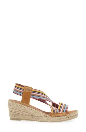 TONI PONS Tina Espadrille Wedge Sandal - Beige Multi