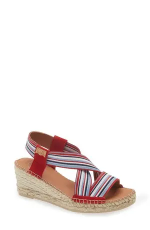 TONI PONS Tina Espadrille Wedge Sandal - Mariner