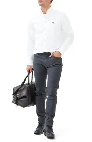 Rodd & Gunn Oxford Sports Fit Shirt - Blanc