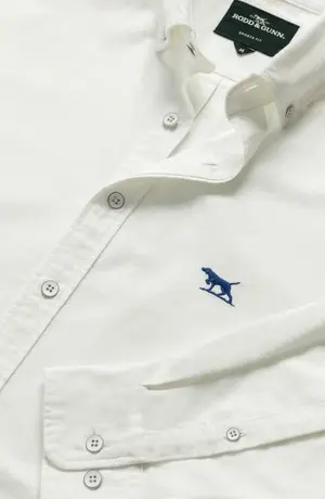 Rodd & Gunn Oxford Sports Fit Shirt - Blanc
