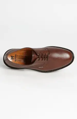 Mephisto Marlon Derby - Chestnut Pebble Grain Leather