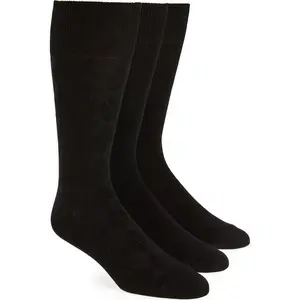 Calvin Klein 3-pack Dress Socks - Black