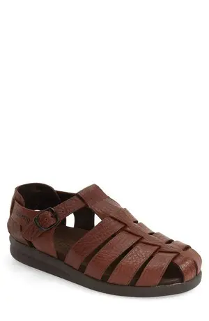Mephisto Sam Fisherman Sandal - Tan Leather