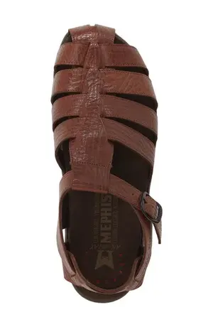 Mephisto Sam Fisherman Sandal - Tan Leather
