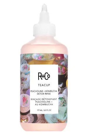 R+Co Teacup Peacholine + Kombucha Detox Rinse - No Color