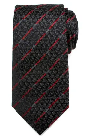 CUFFLINKS, INC. Silk Neck Tie With Imperial Motifs - Black