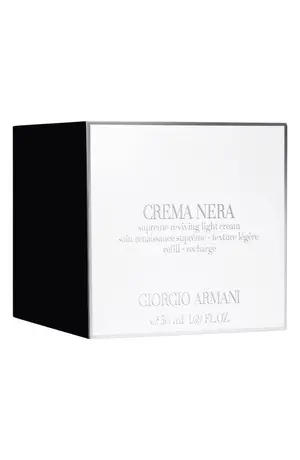 ARMANI Crema Nera Supreme Lightweight Reviving Anti-aging Face Cream Refill