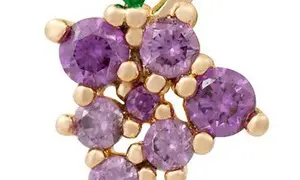 GIRLS CREW Fruit Basket Mismatched Stud Earrings Set
