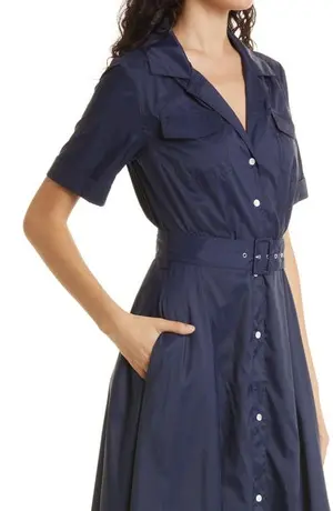 Staud Millie Maxi Shirt Dress