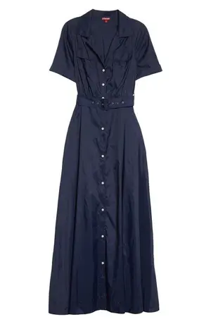 Staud Millie Maxi Shirt Dress