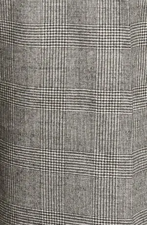 Berle Touch Finish Pleated Plaid Trousers