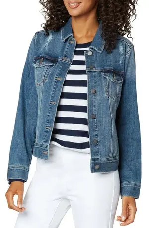 LIVERPOOL Liverpool Los Angeles Classic Denim Trucker Jacket Chipman