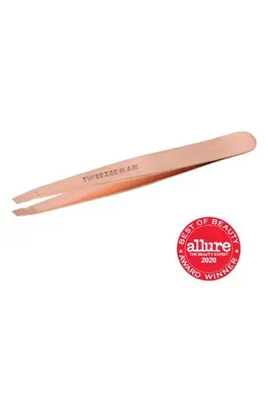 TWEEZERMAN Rose Gold Slant Tweezer - No Color