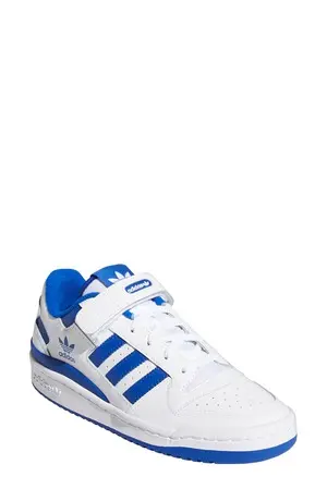 Adidas Adidas Forum Low Basketball Sneakers White/ Team Royal Blue/ White