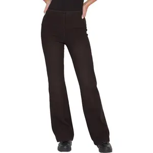 Lyssé Initials Wide Leg Trousers - Double Espresso