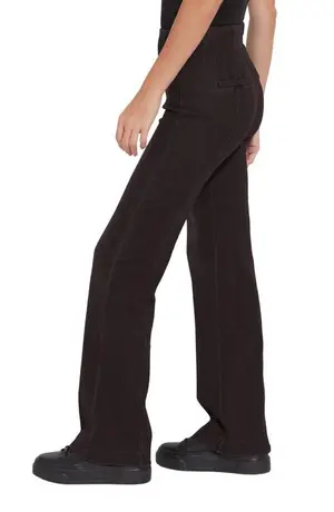 Lyssé Initials Wide Leg Trousers - Double Espresso