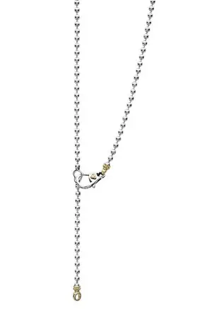 Lagos Beloved Oval Plate Chain Necklace