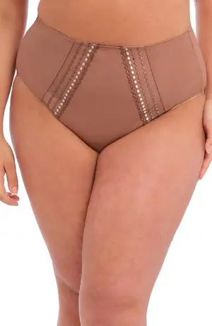 Elomi Matilda Full Figure Embellished Briefs Clove