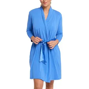 Fleur't Iconic Short Robe Marina