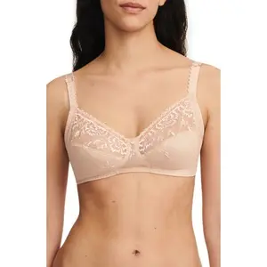 Chantelle Every Curve Full Coverage Wireless Bra - Beige Blush-1n