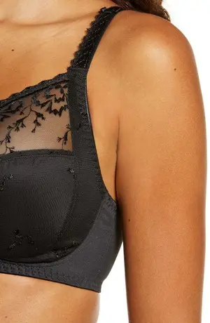 Chantelle Every Curve Full Coverage Wireless Bra - Black