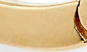 Jennifer Zeuner Jewelry Grace Huggie Hoop Earrings - Yellow Vermeil