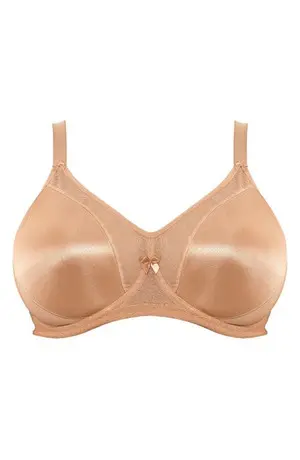 GODDESS Yvette Full Figure Molded Underwire Bra - Sand
