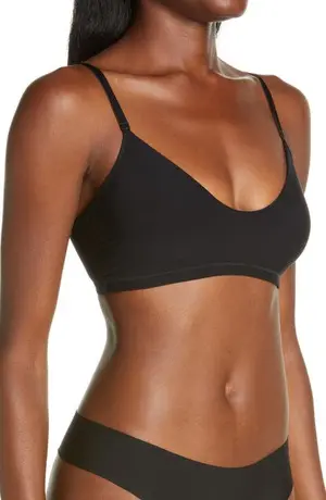 Commando Butter Bralette - Black