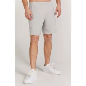REDVANLY Byron Water Resistant Drawstring Shorts Glacier Gray