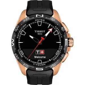 TISSOT T-touch Connect Solar Smart Watch - Rose Gold