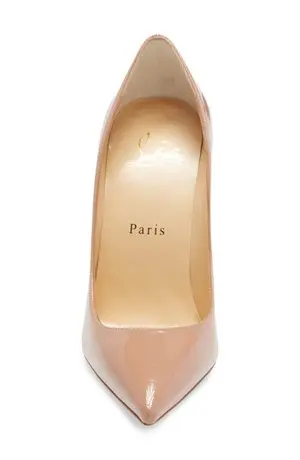 CHRISTIAN LOUBOUTIN Pointed-toe Pump - Beige