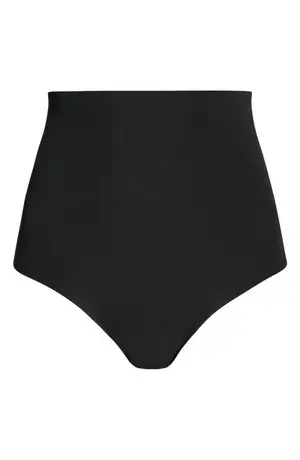Commando Control Top Thong - Black
