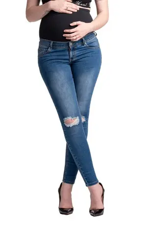 Women's Ripped Skinny Jeans