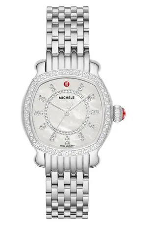 Michele Lilou Diamond Bezel Watch
