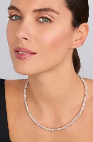 Lagos Signature Rope Necklace - Sterling Silver