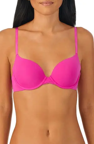 ON GOSSAMER Sleek Micro Underwire T-shirt Bra Rose Violet