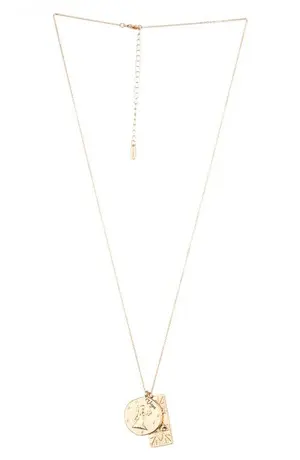 Ettika Ettika Long Zodiac Charm Necklace Virgo