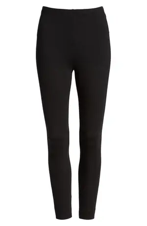 Lyssé Fennel Ankle Slit Leggings - Black