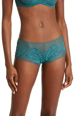 Natori Flora Boyshorts Alpine