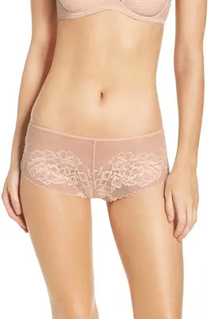 Natori Flora Boyshorts Cameo Rose